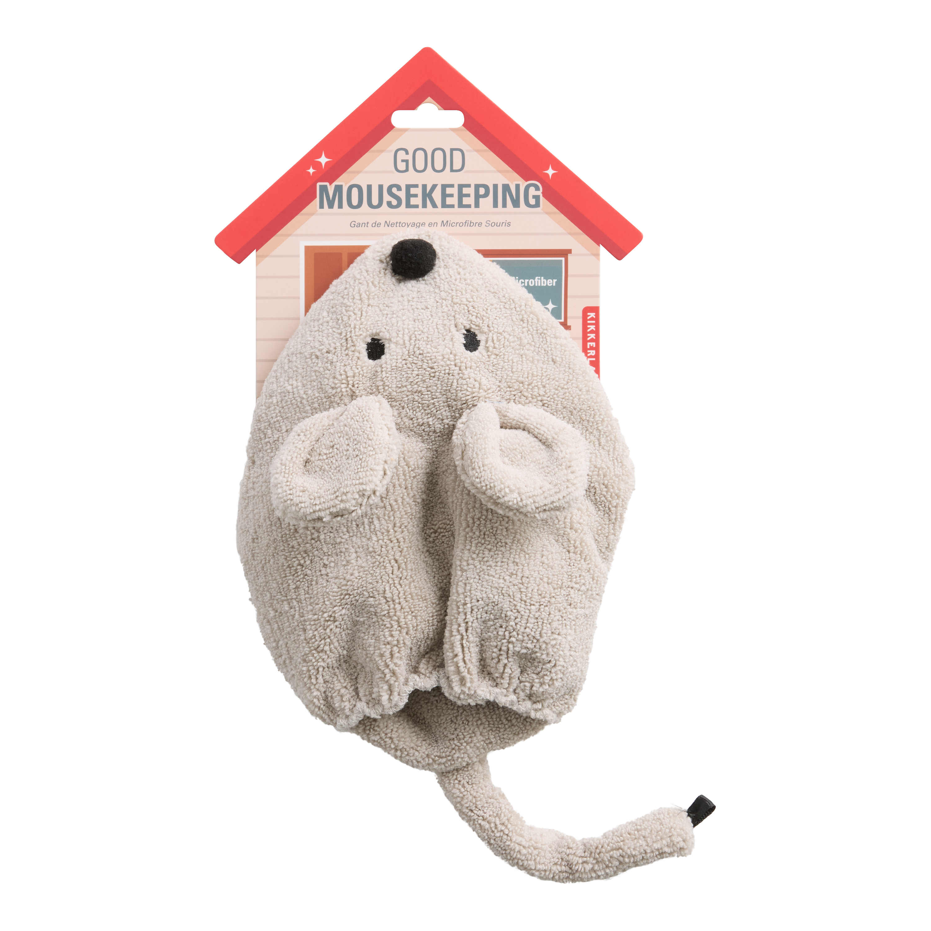 Kikkerland Good Mousekeeping Microfiber Cleaning Mitt - World Market