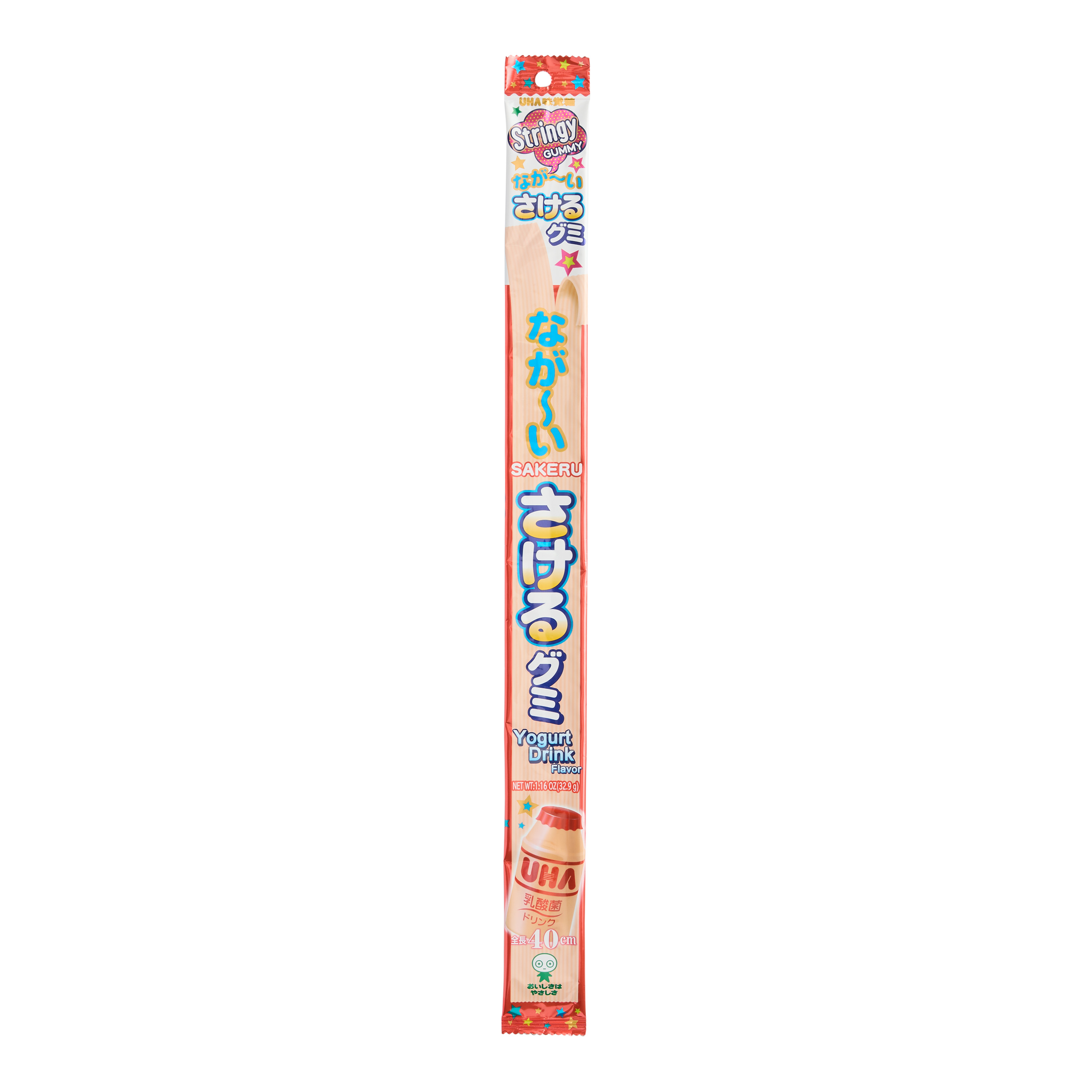 UHA Sakeru Long Stringy Yogurt Gummy Candy - World Market