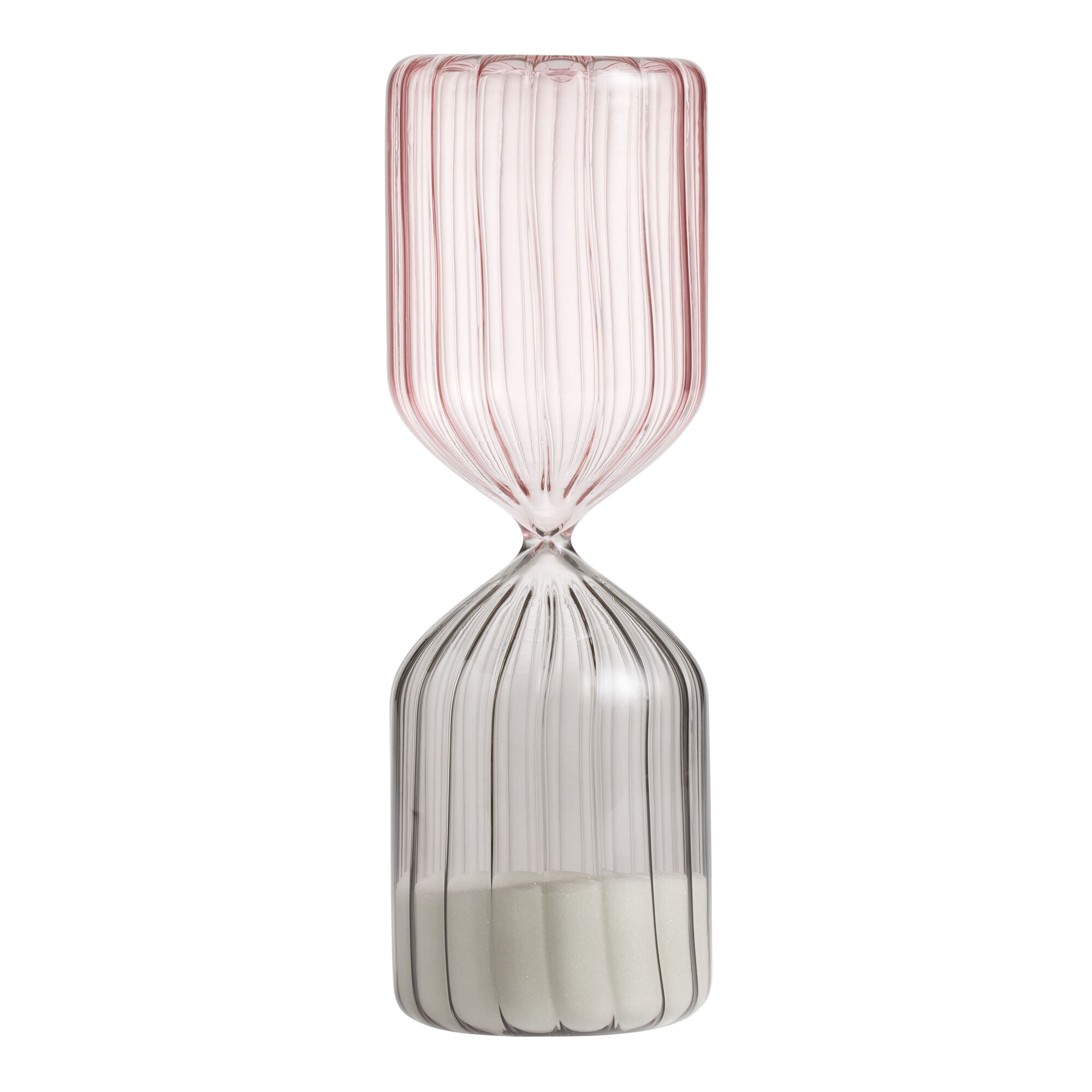 Colored Glass Hourglass Timer Decor - World Market
