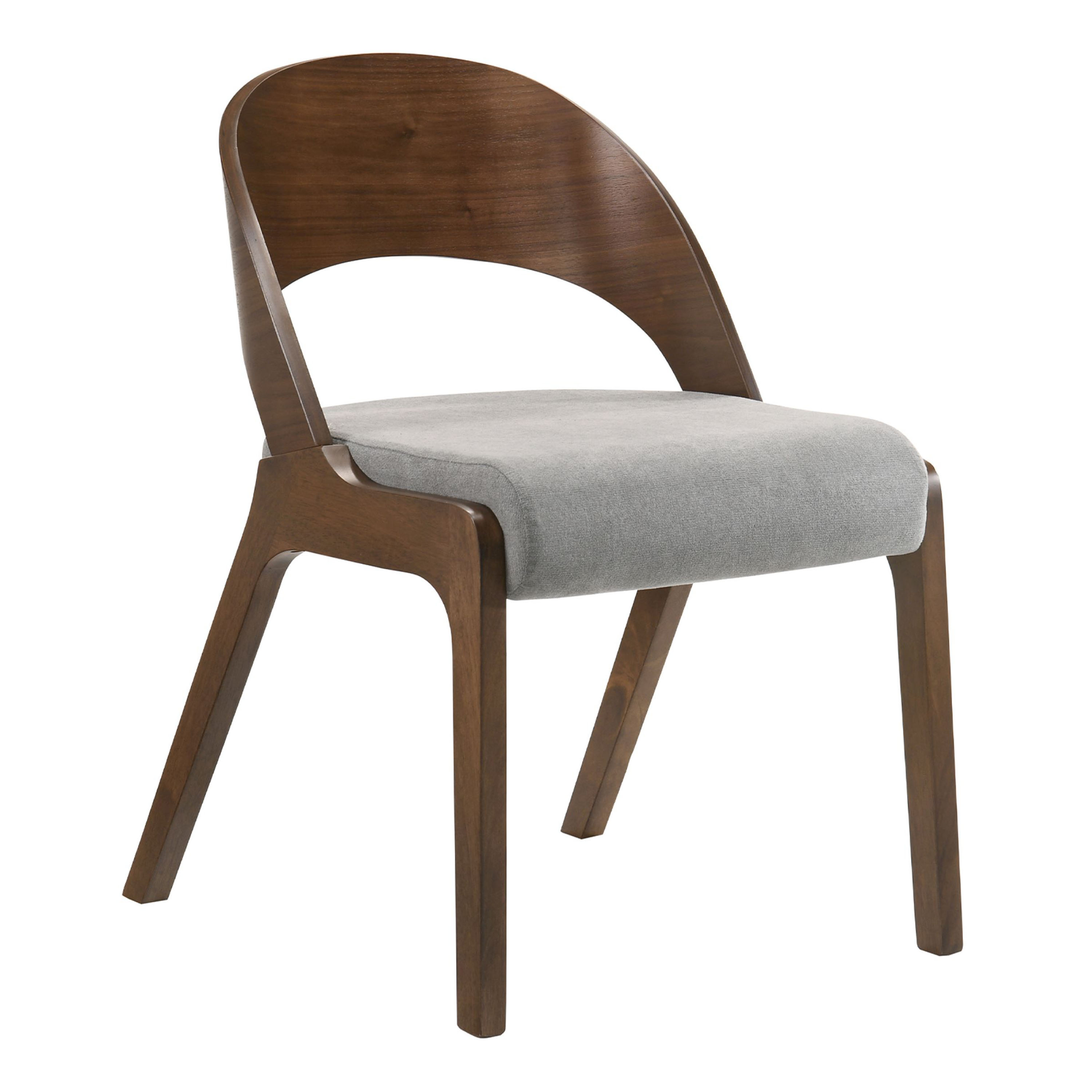 Borea Mid Century Upholstered Dining Chair 2 Piece Set - World Market