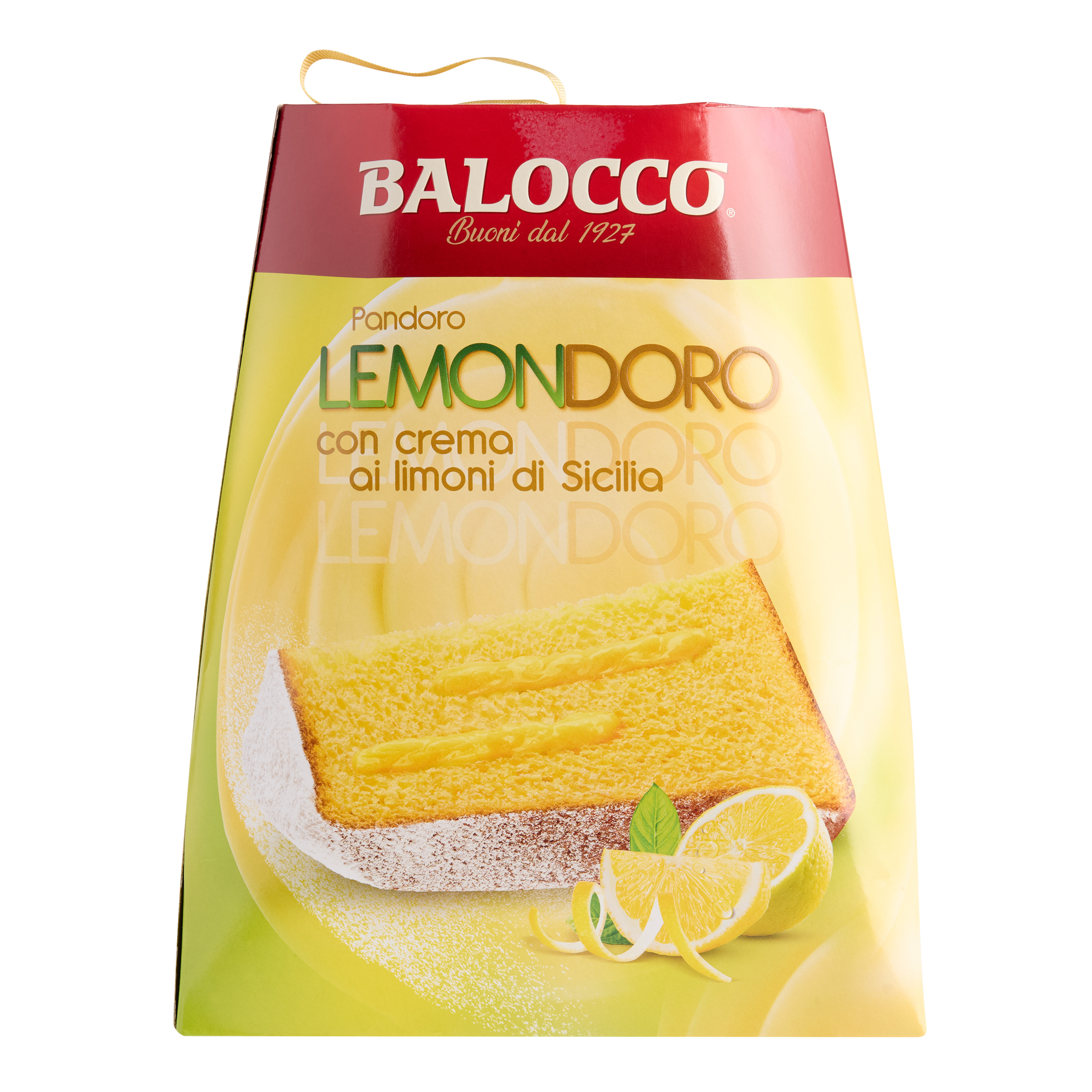 Balocco Lemon Cream Pandoro Cake - World Market