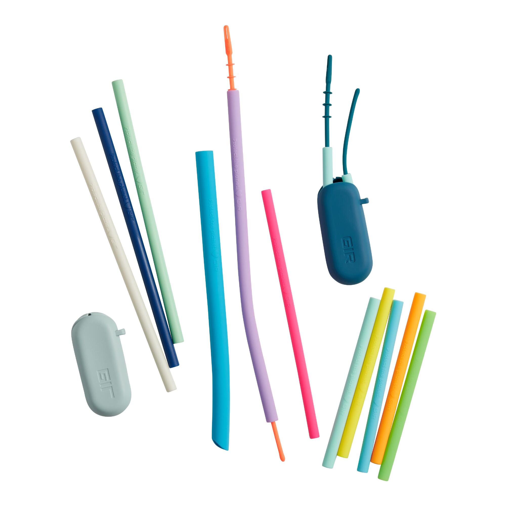 Reusable Silicone Straw Collection - World Market