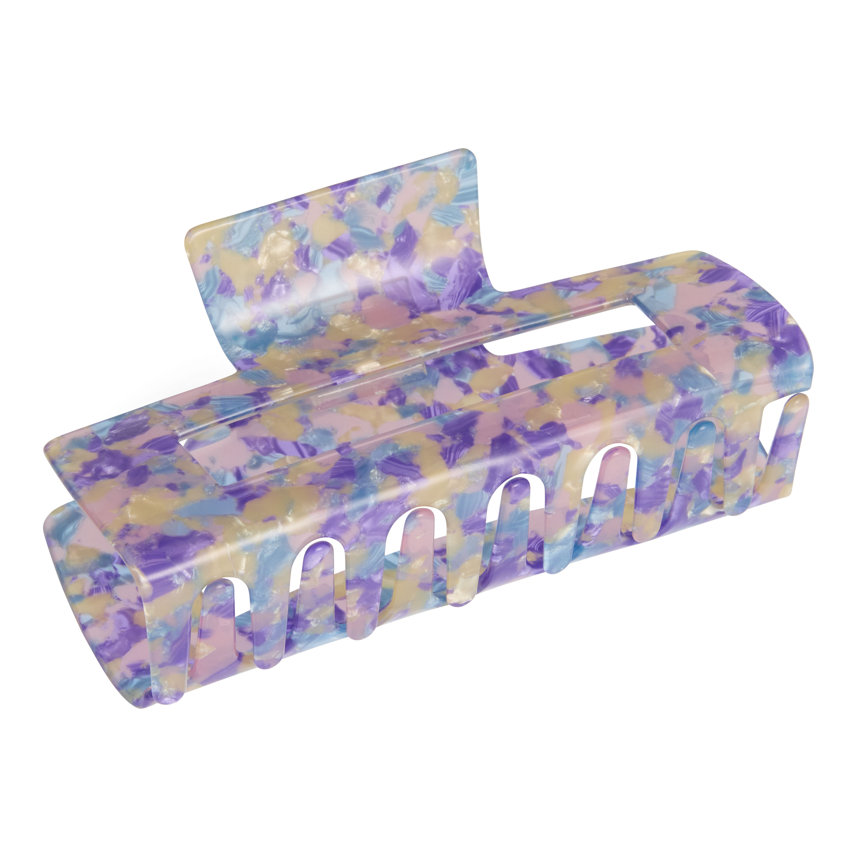 Purple Iridescent Resin Claw Clip - World Market