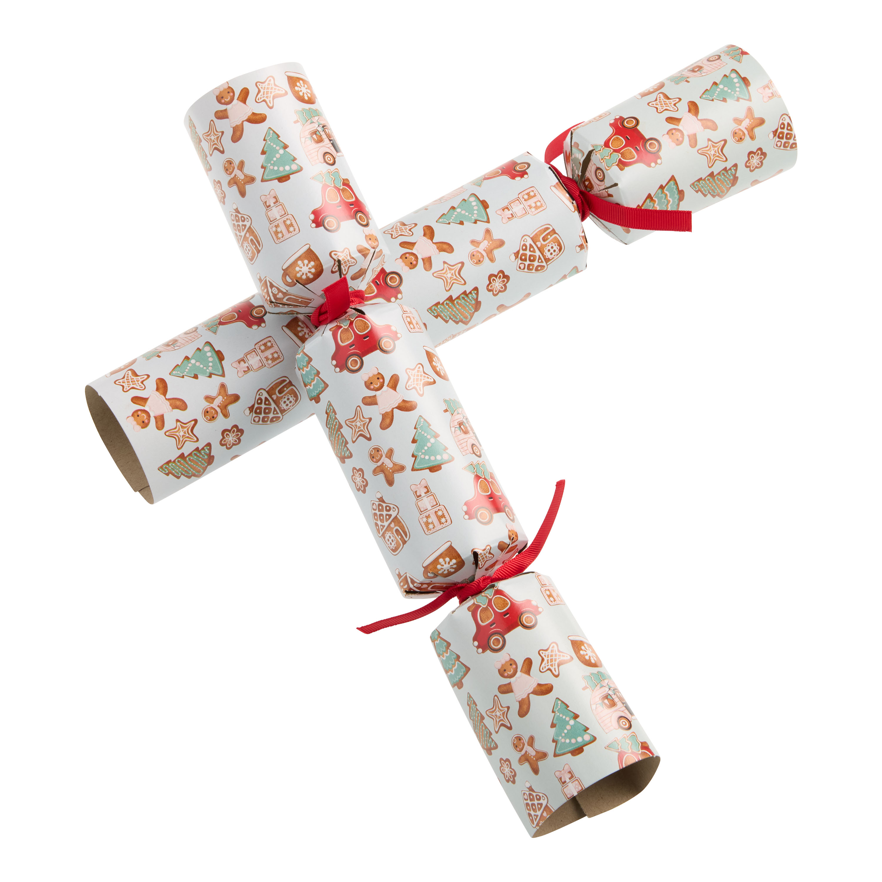 Large Holly & Ivy Luxury Christmas Crackers 6 Count - World Market