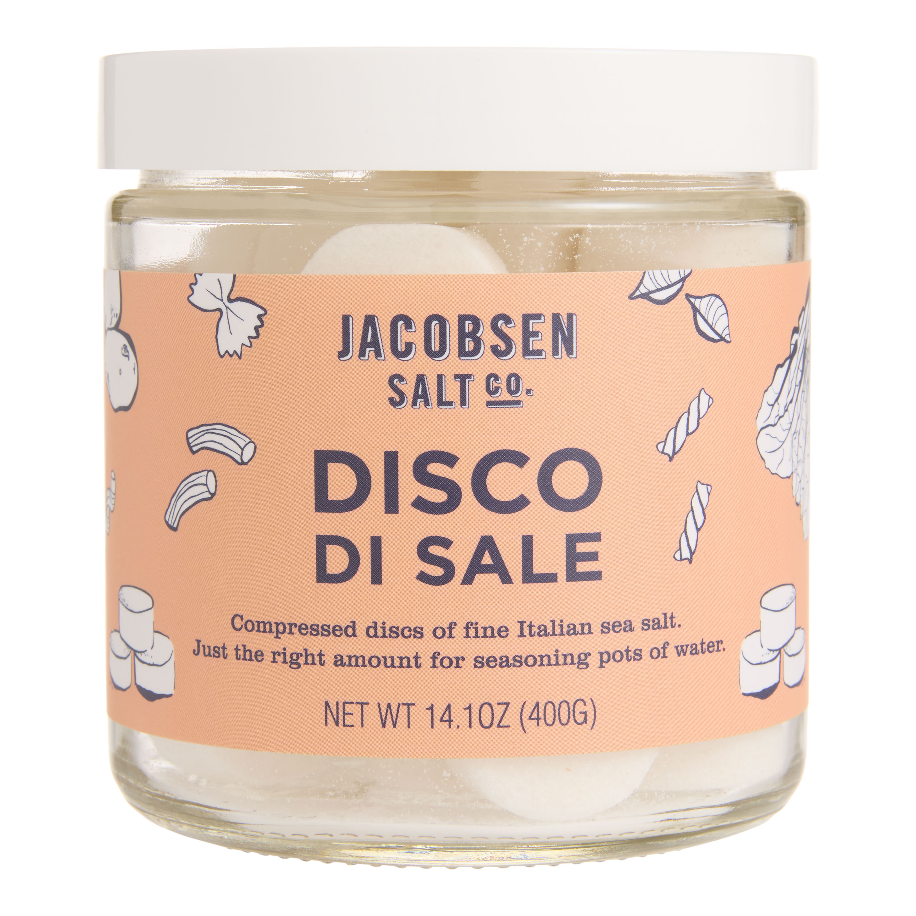 Jacobsen Disco Di Sale Fine Italian Sea Salt Discs - World Market