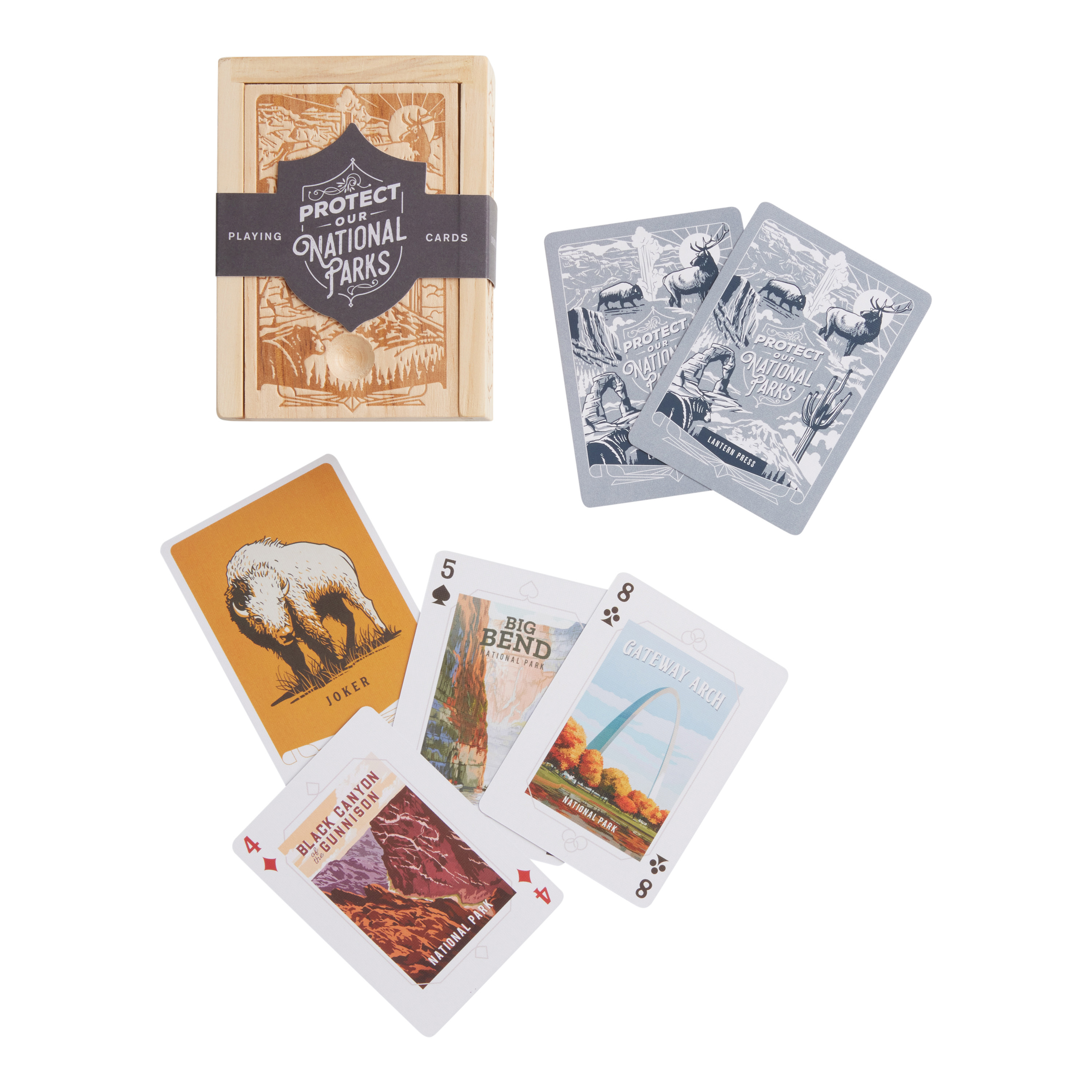 Lantern Press Protect Our National Parks Playing Cards - World Market
