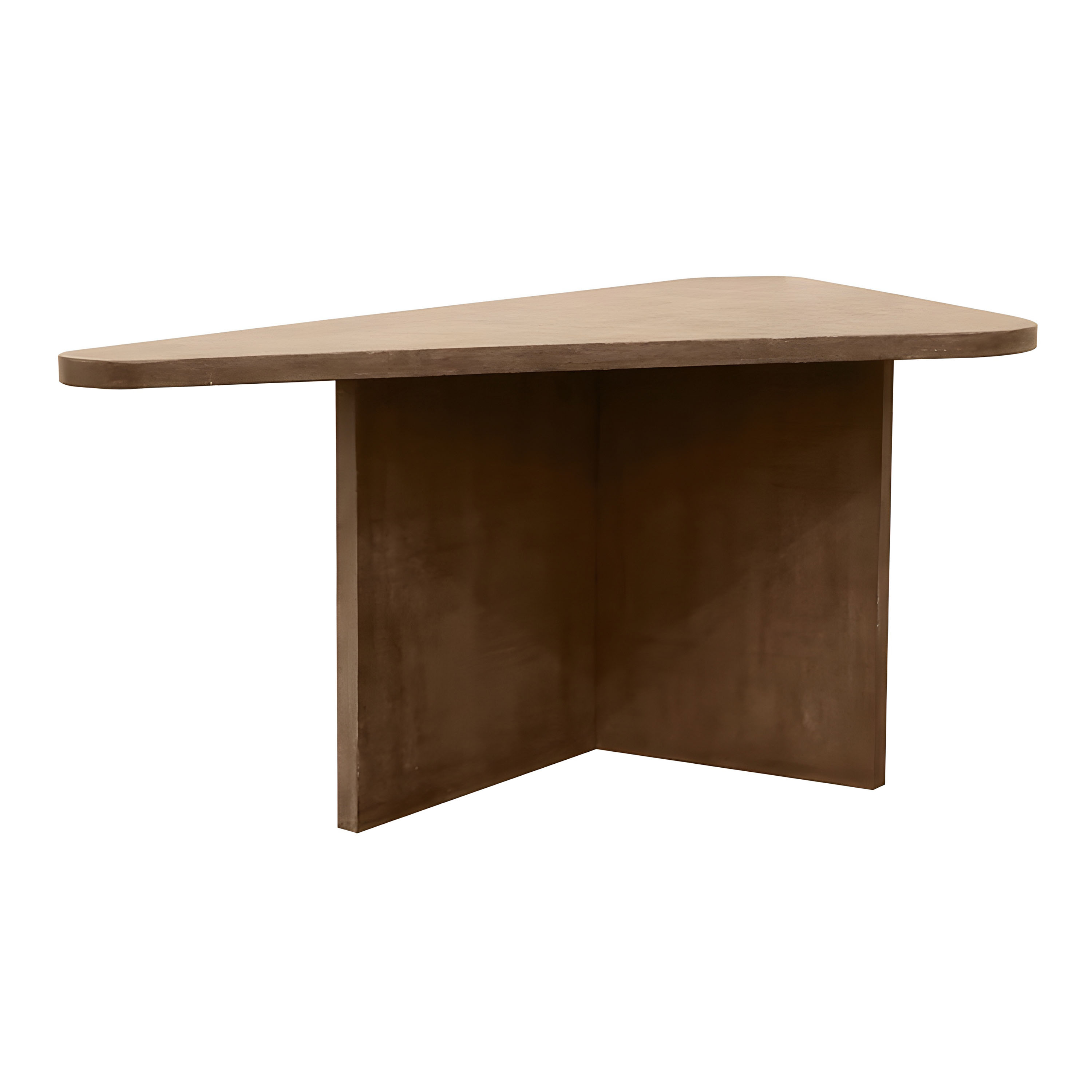 Trav Triangle Wood Coffee Dining Table - World Market