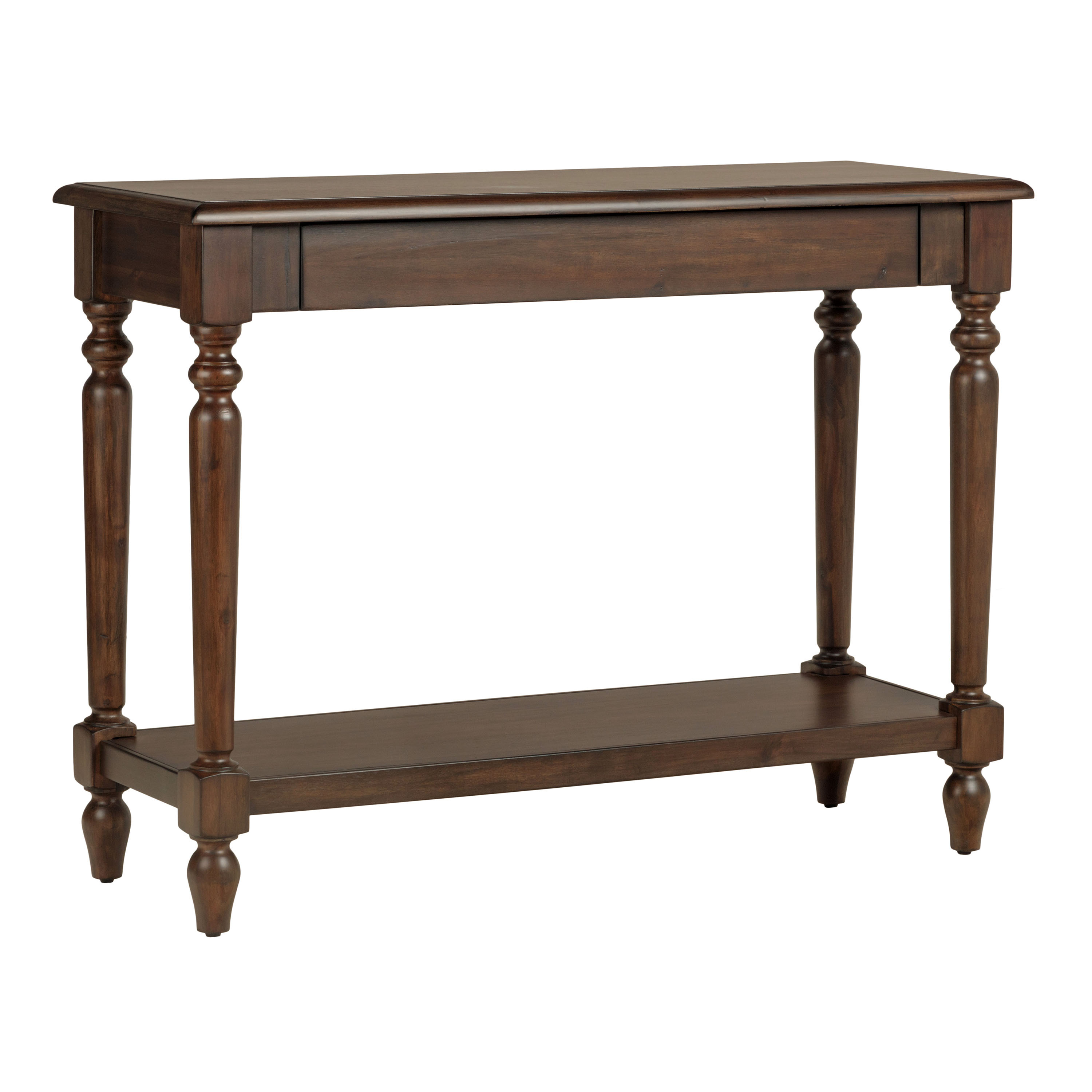 Everett Short Wood Foyer Table - World Market