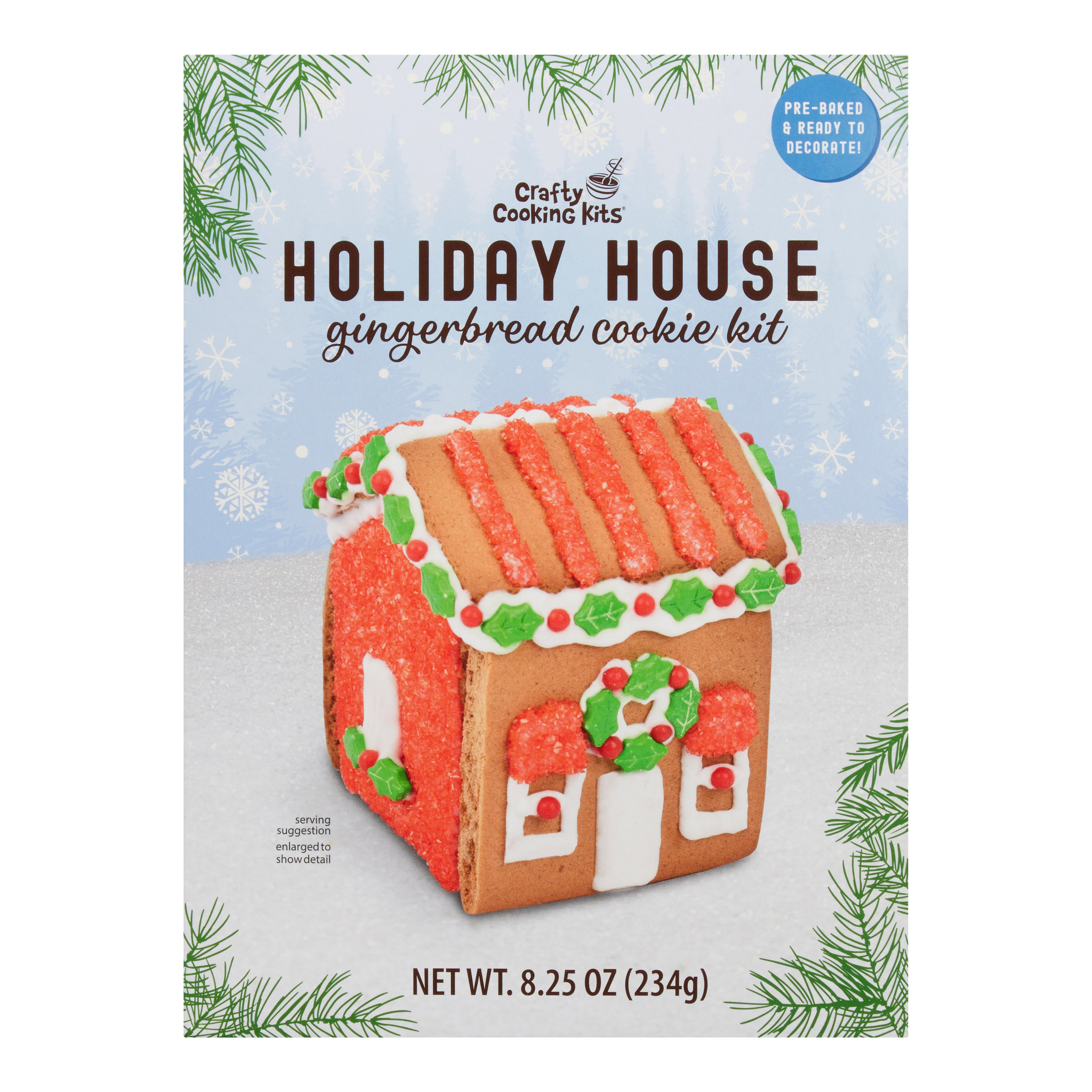 Woodland Holiday Gingerbread House Kit - World Market