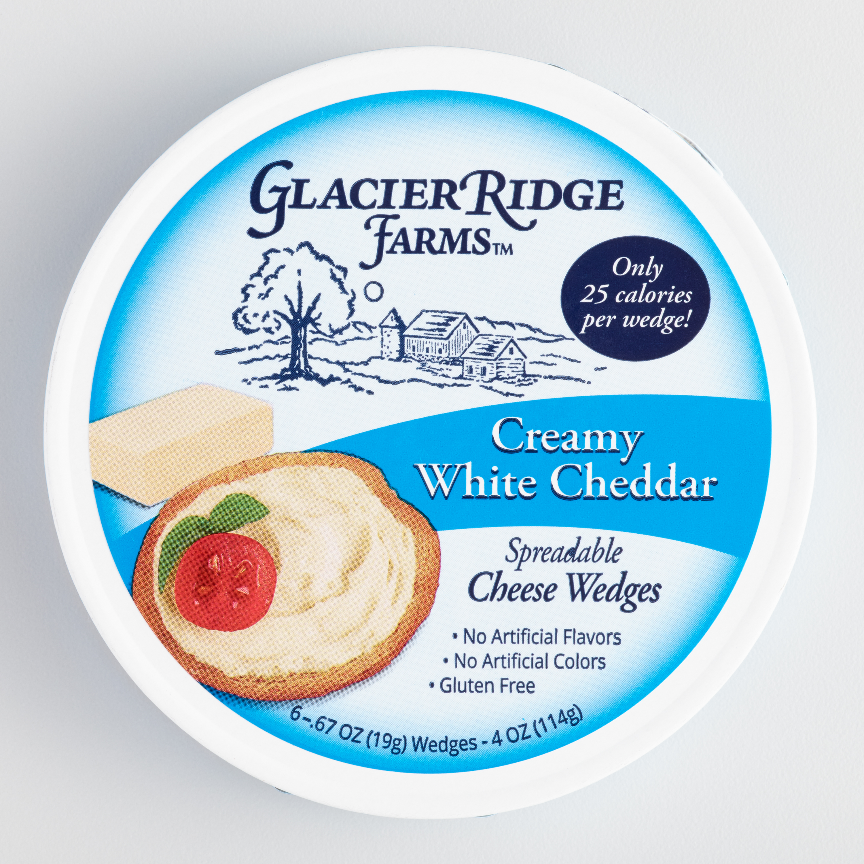 Glacier Ridge Farms White Cheddar Cheese Wedges - World Market
