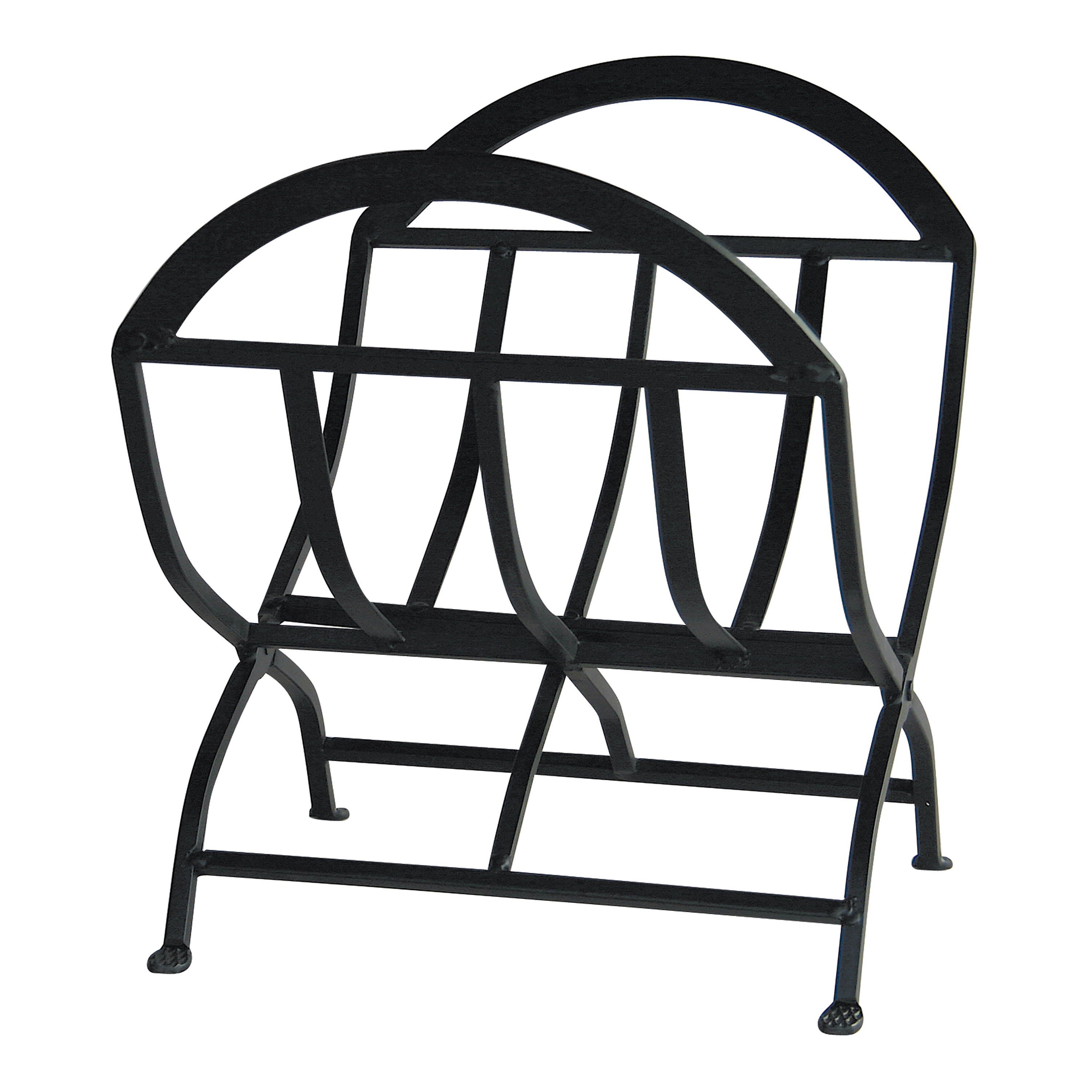 Black Steel Firewood Log Holder - World Market