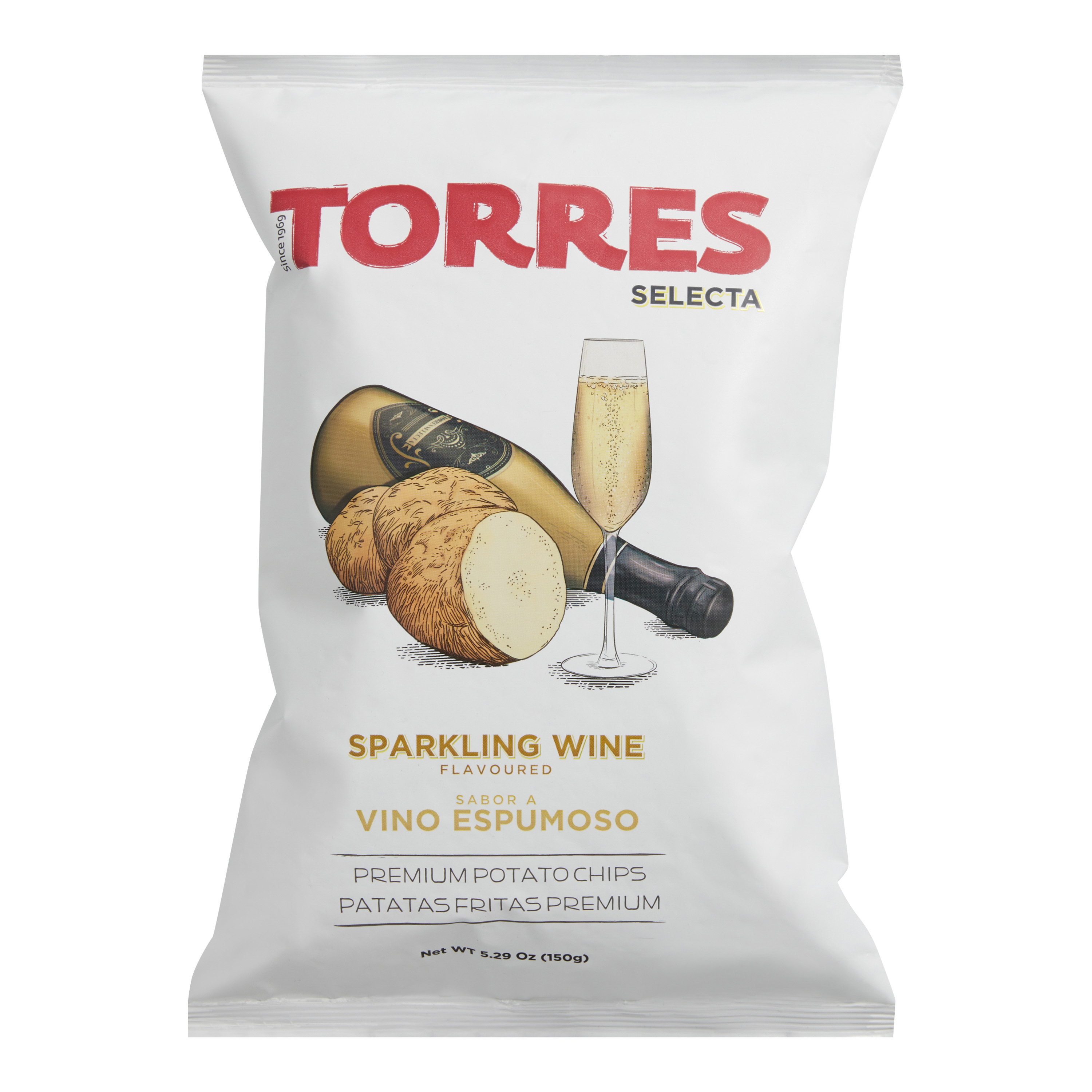 Torres Selecta Sparkling Wine Premium Potato Chips - World Market