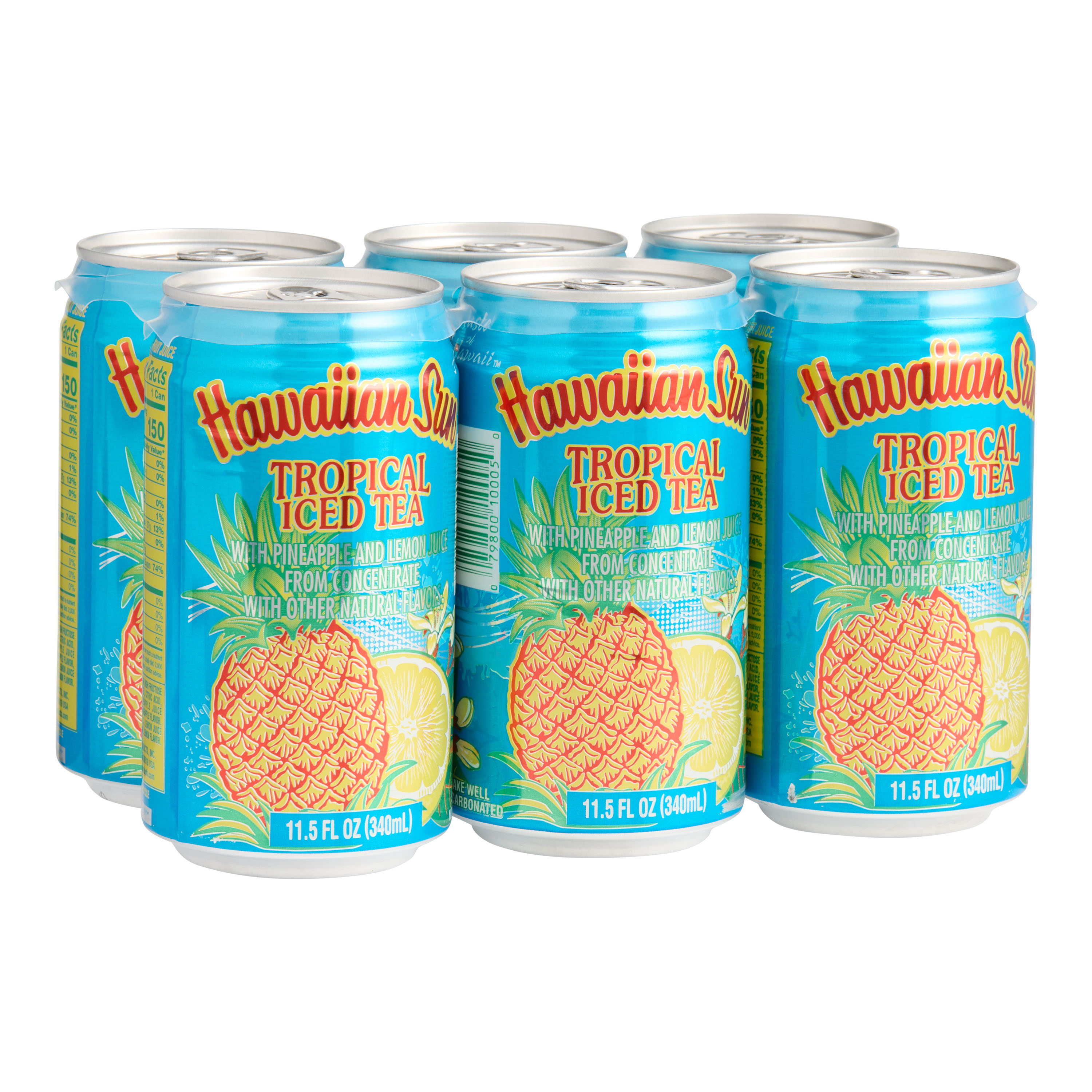 Hawaiian Sun Tropical Iced Tea 6 Pack - World Market