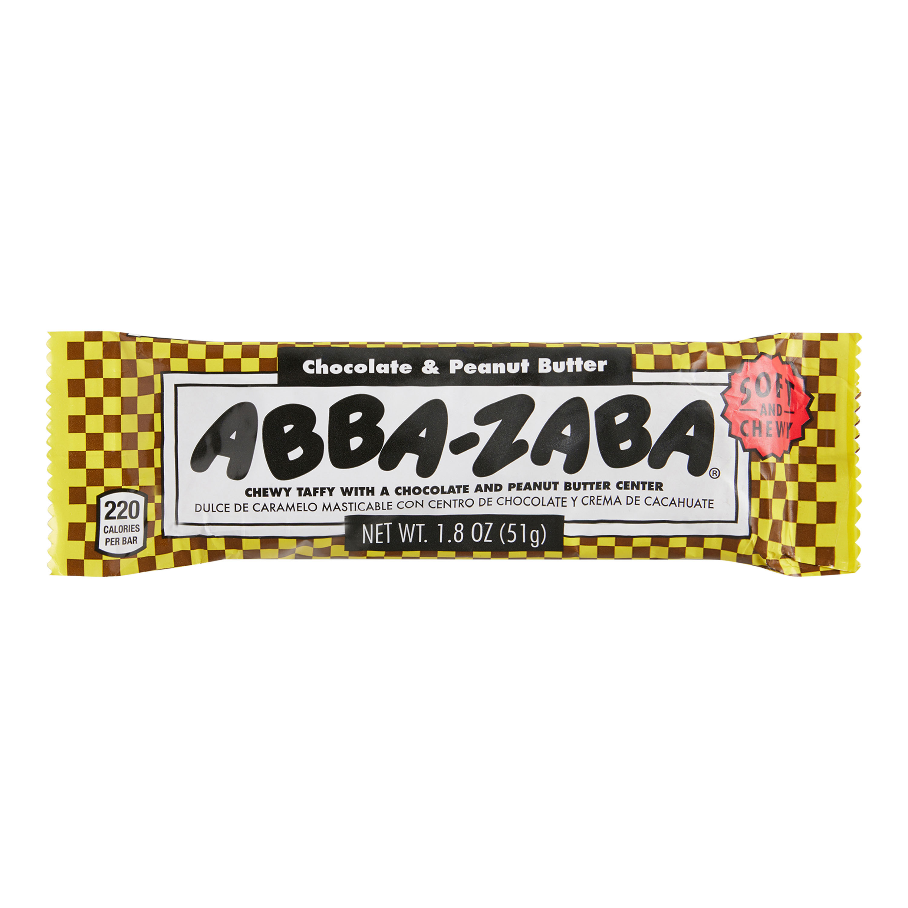 Annabelle's Abba Zaba Chocolate and Peanut Butter Taffy Bar - World Market