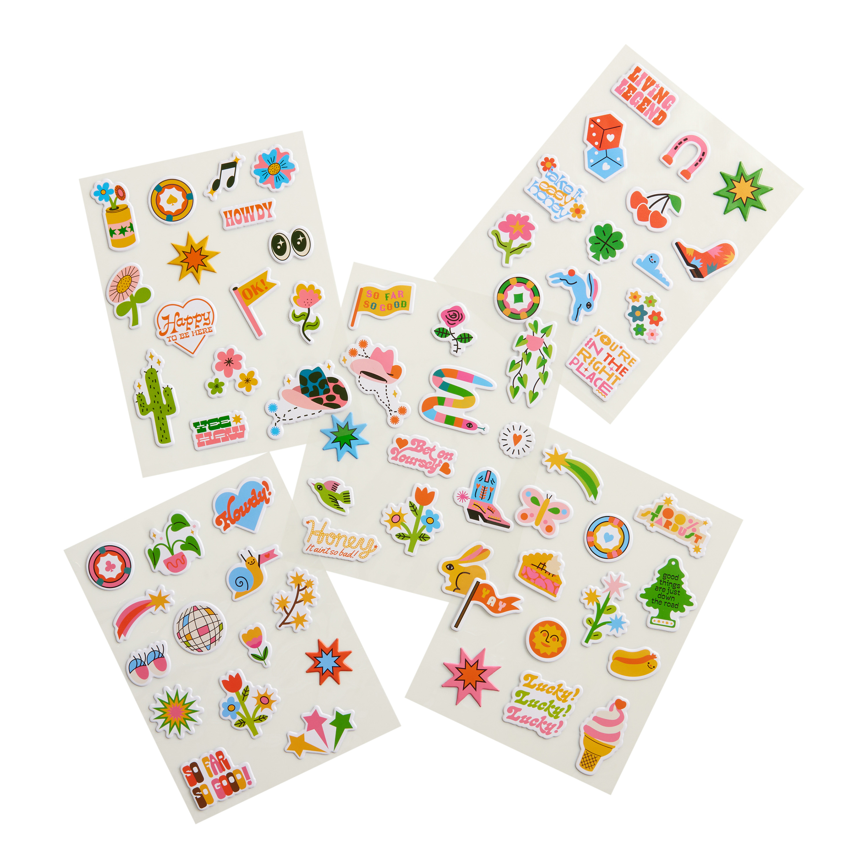 Ban.do Rodeo Puffy Stickers - World Market