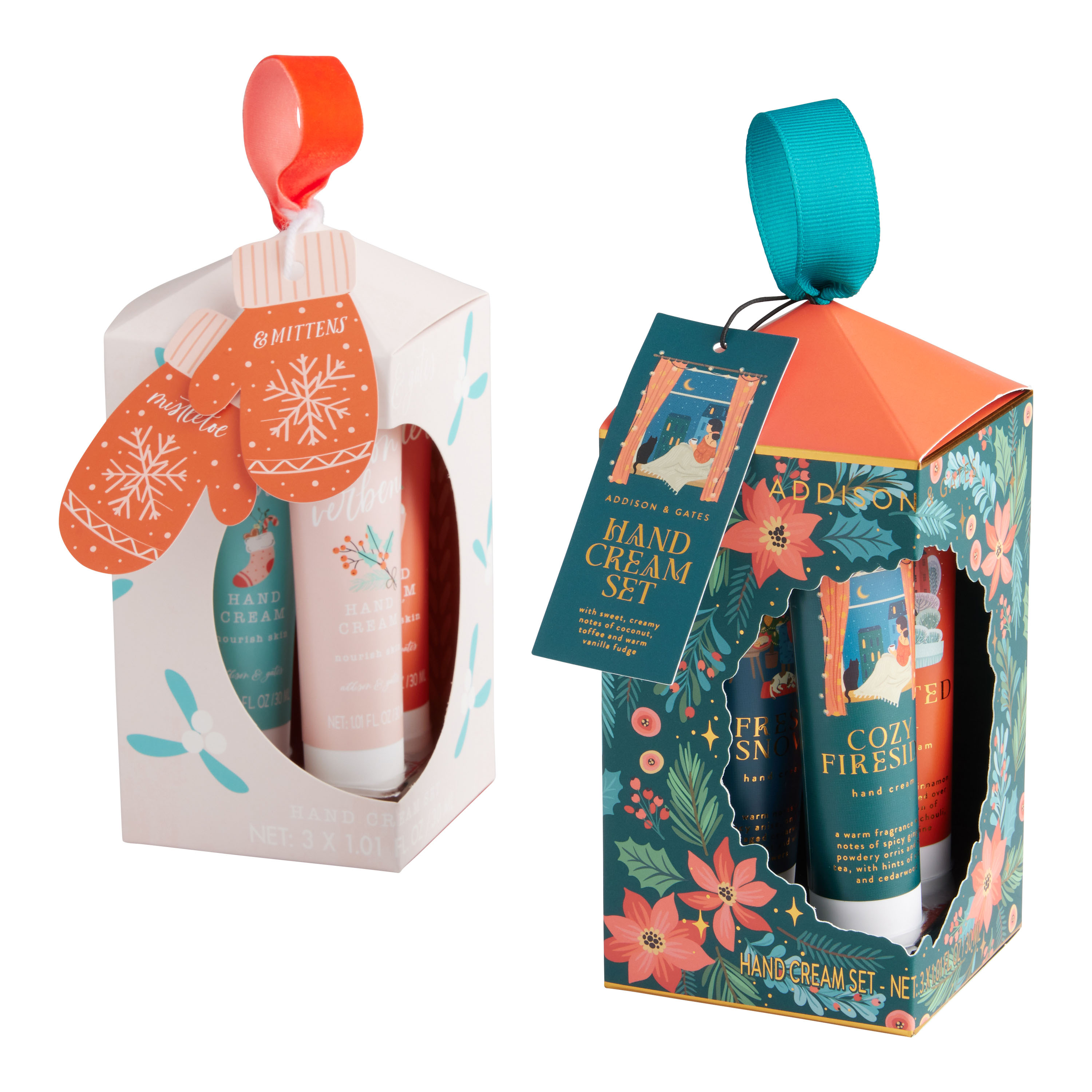 A&G Festive Windows Hand Cream Gift Set 3 Piece - World Market