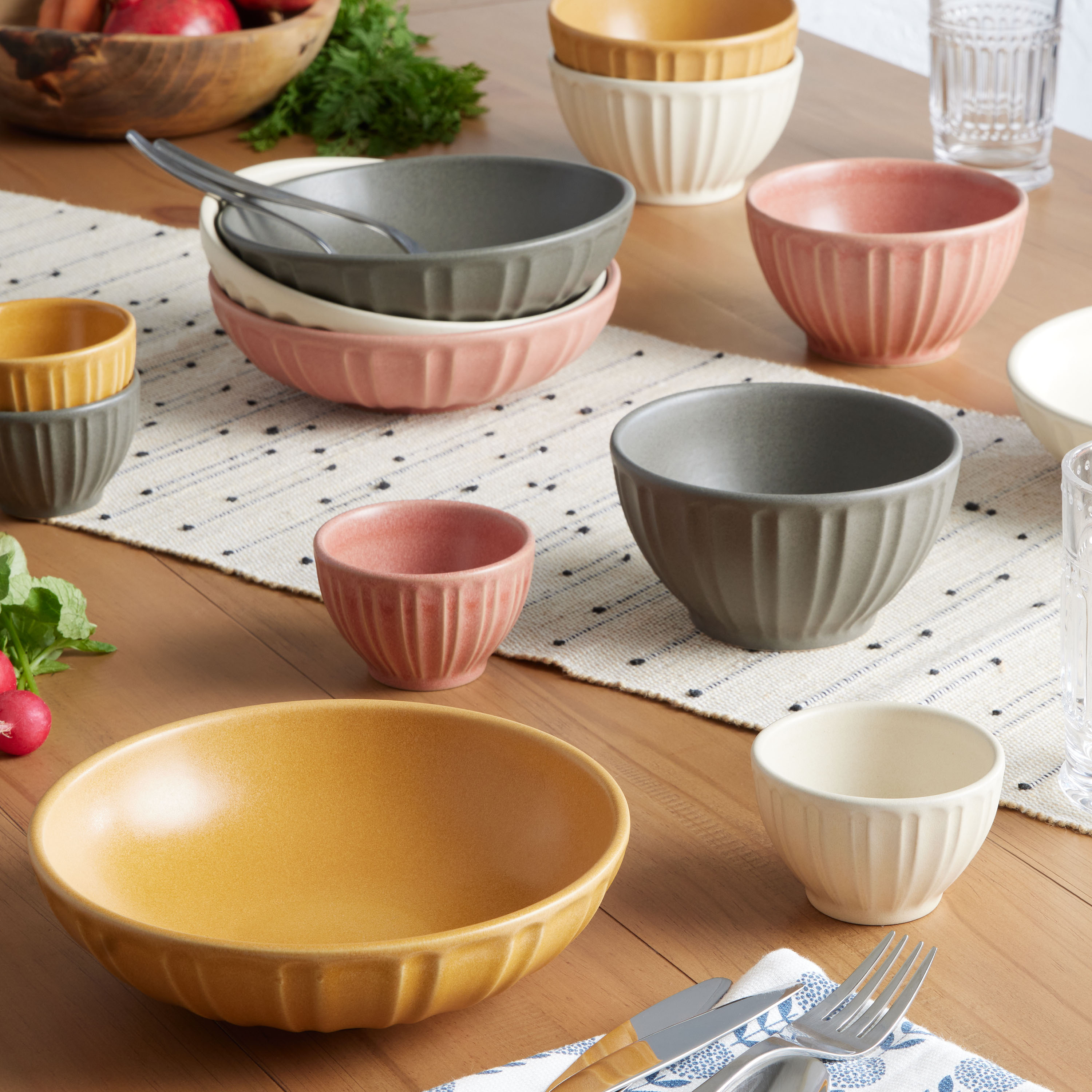 Cortado Fluted Dinnerware Collection - World Market