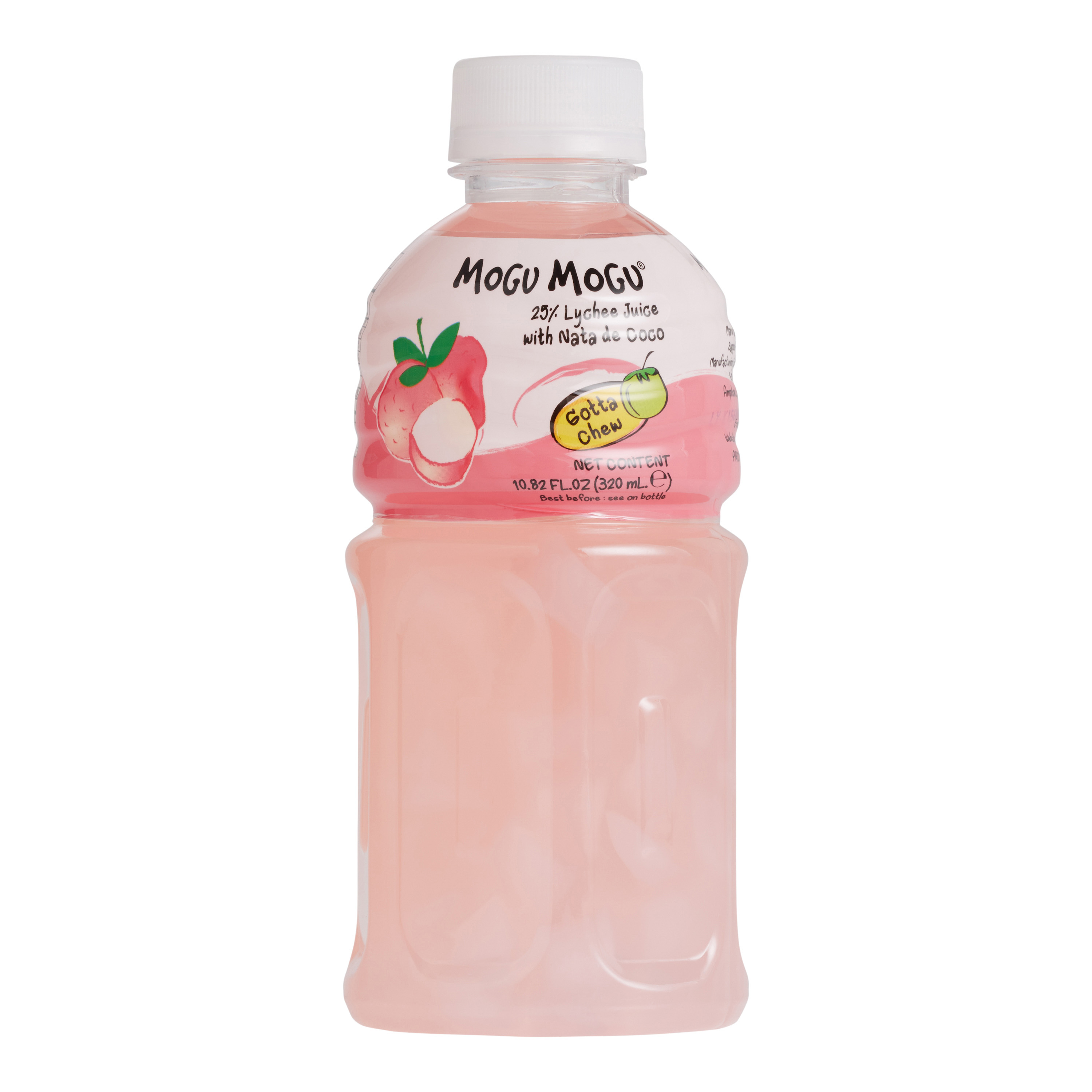 Mogu Mogu Lychee Juice With Nata De Coco - World Market