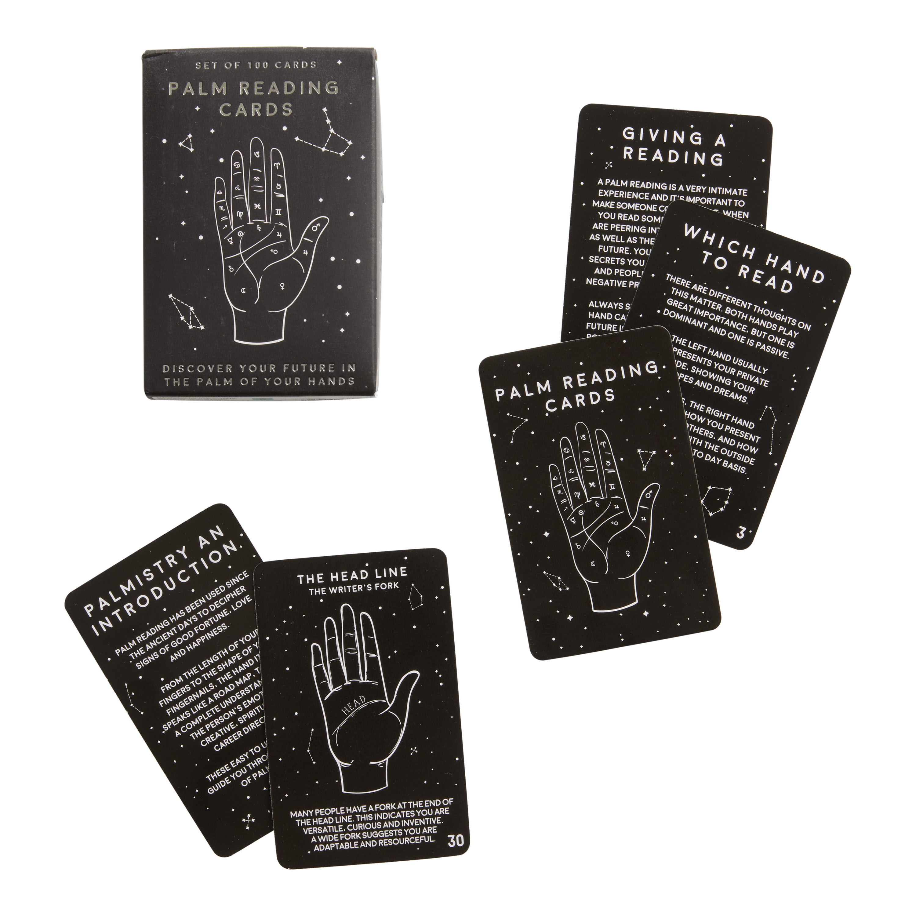 Palmistry Palm Reading Card Deck - World Market
