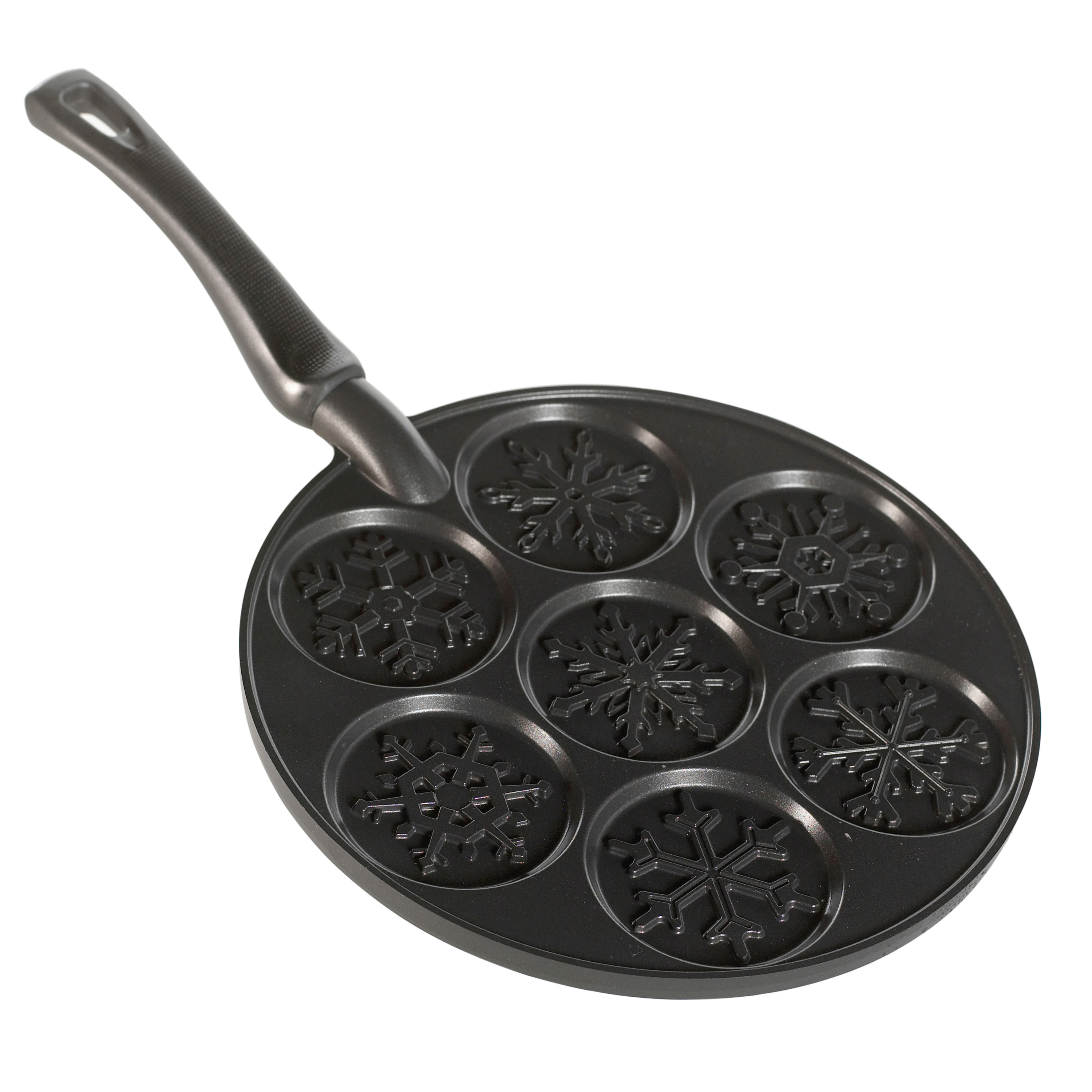 Nordic Ware Falling Snowflake Nonstick 7c Pancake Pan - World Market