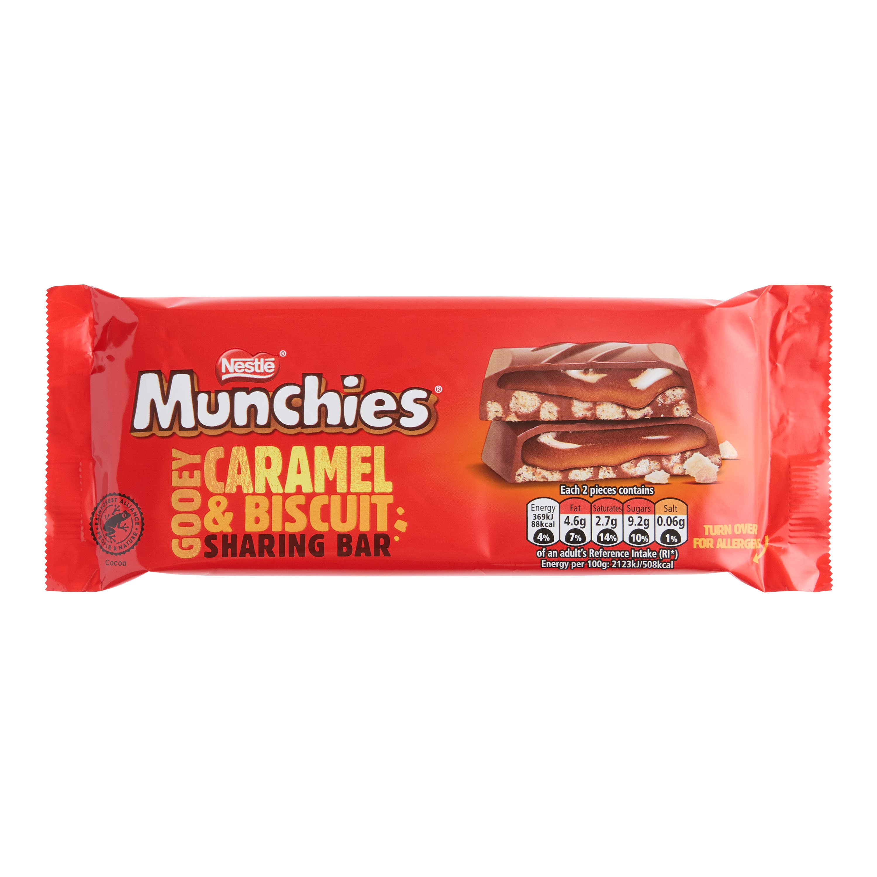 Nestle Munchies Caramel and Biscuit Chocolate Bar - World Market