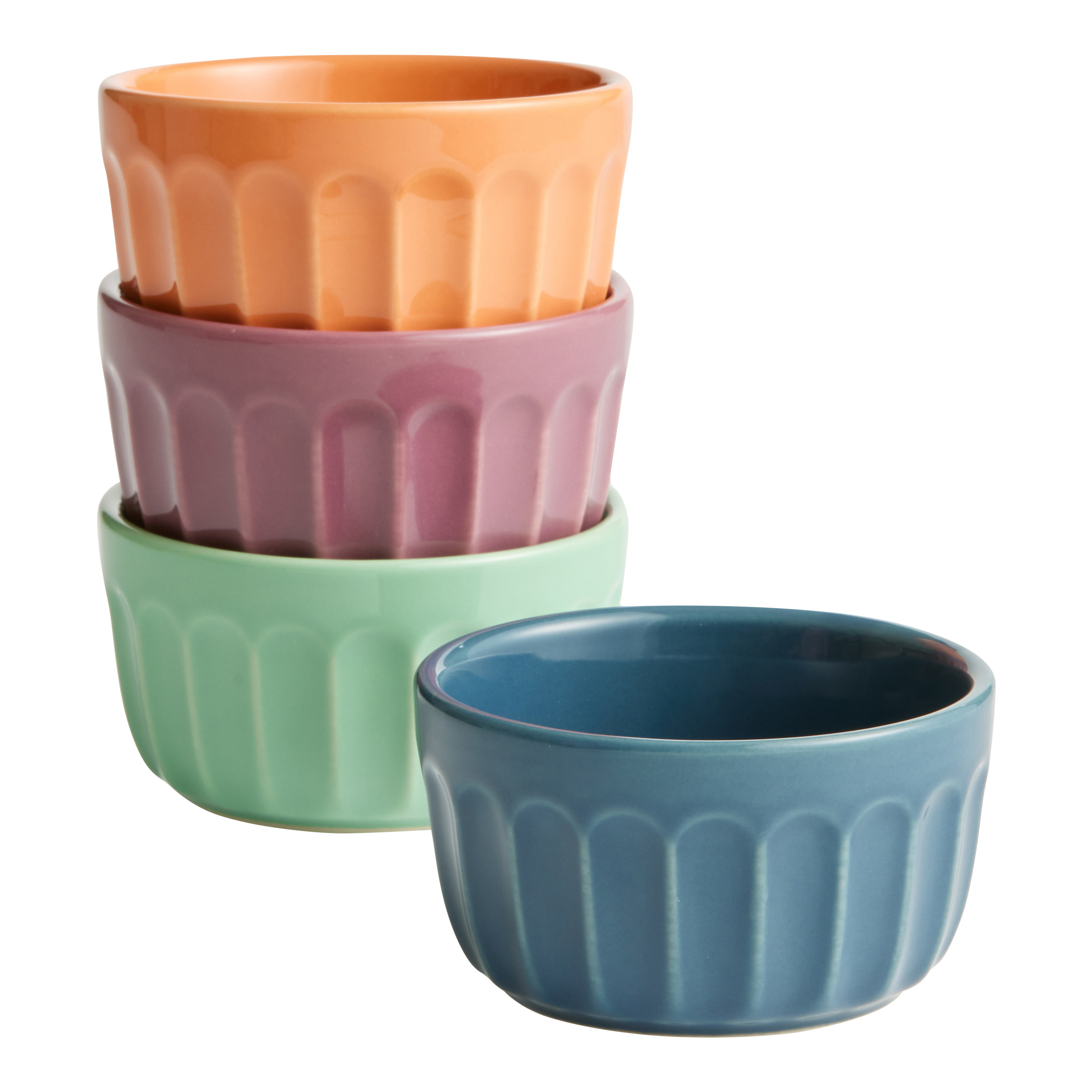 Colored Ceramic Ramekin Set of 2 - World Market