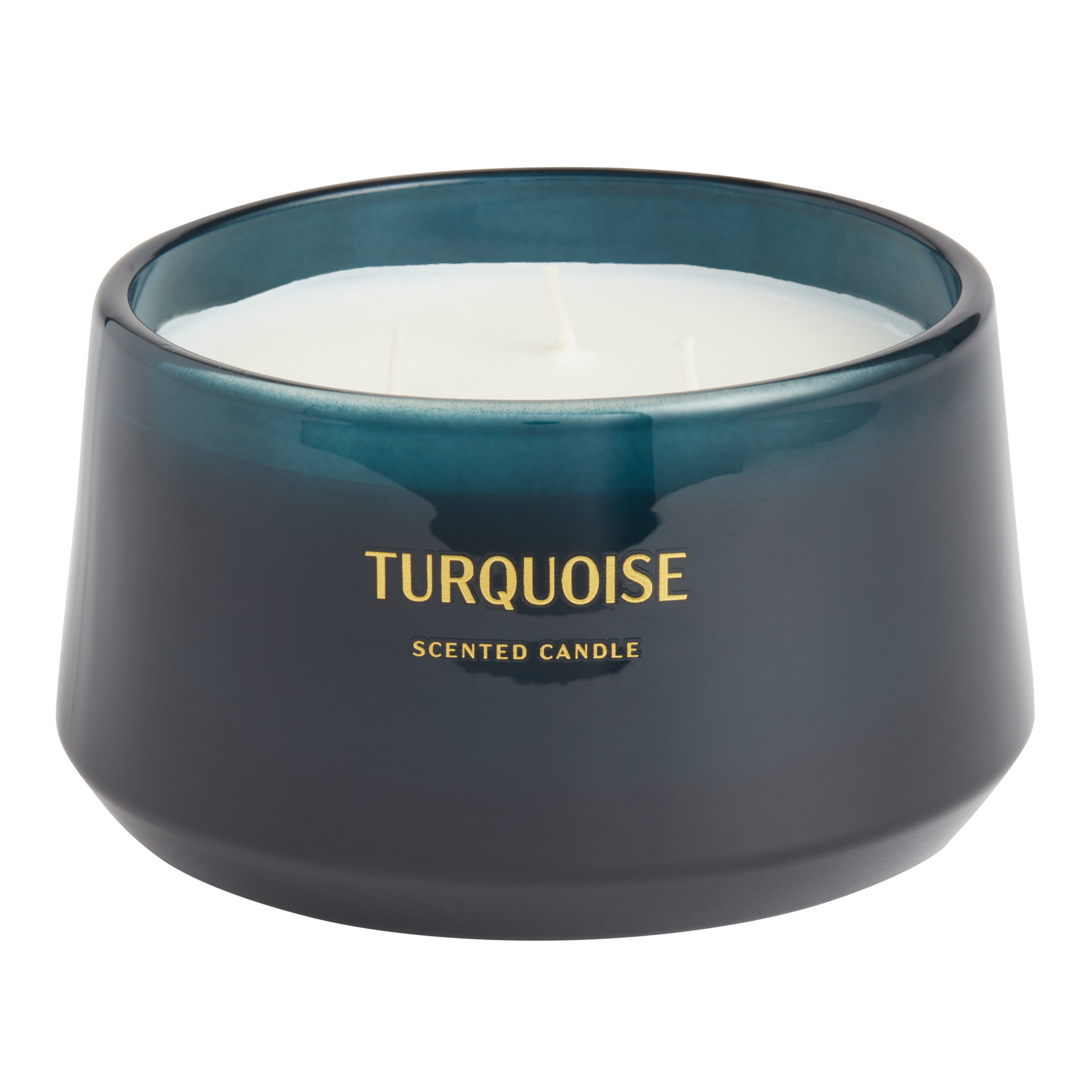 Gemstone Turquoise 3 Wick Scented Candle - World Market
