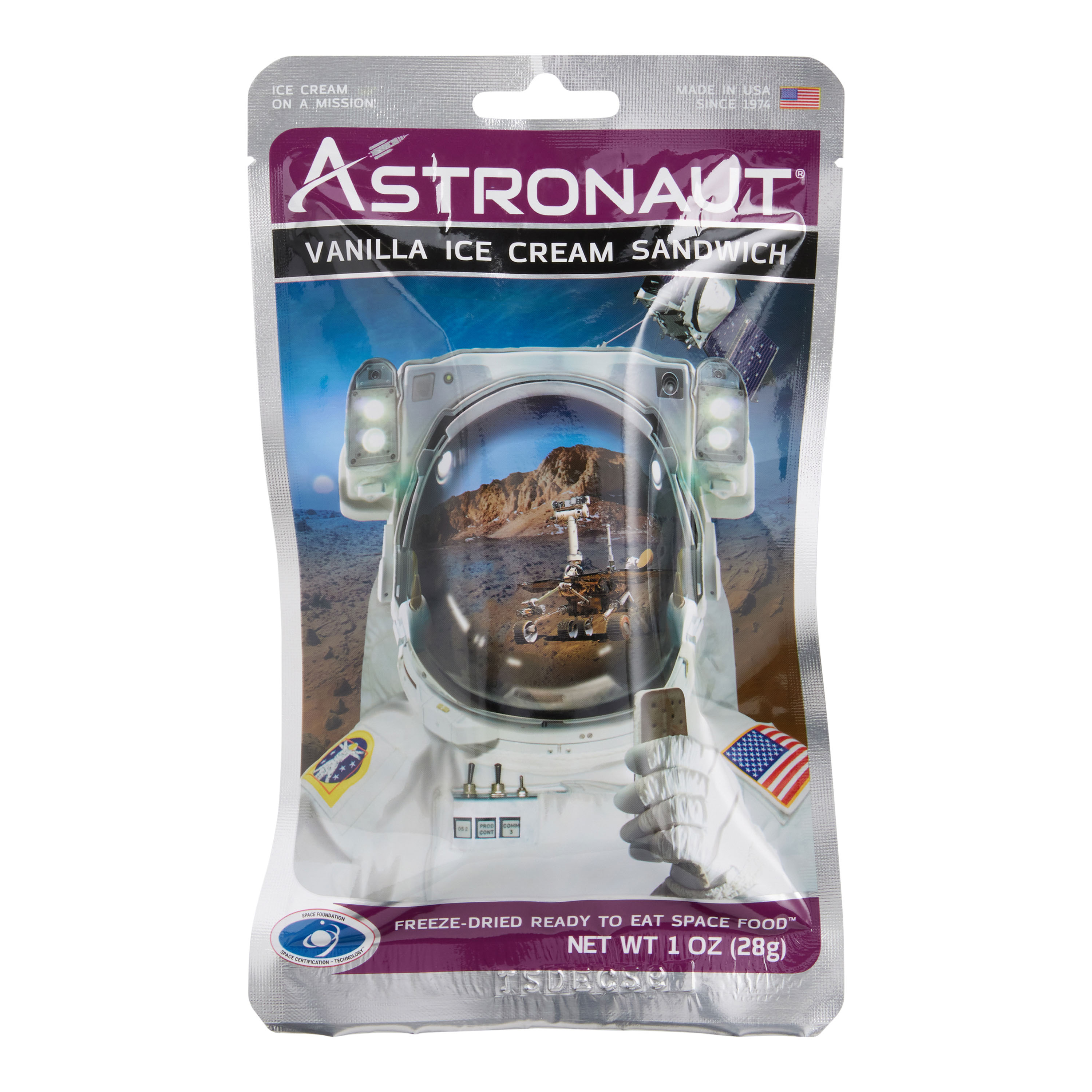 Astronaut Vanilla Freeze Dried Ice Cream Bar - World Market