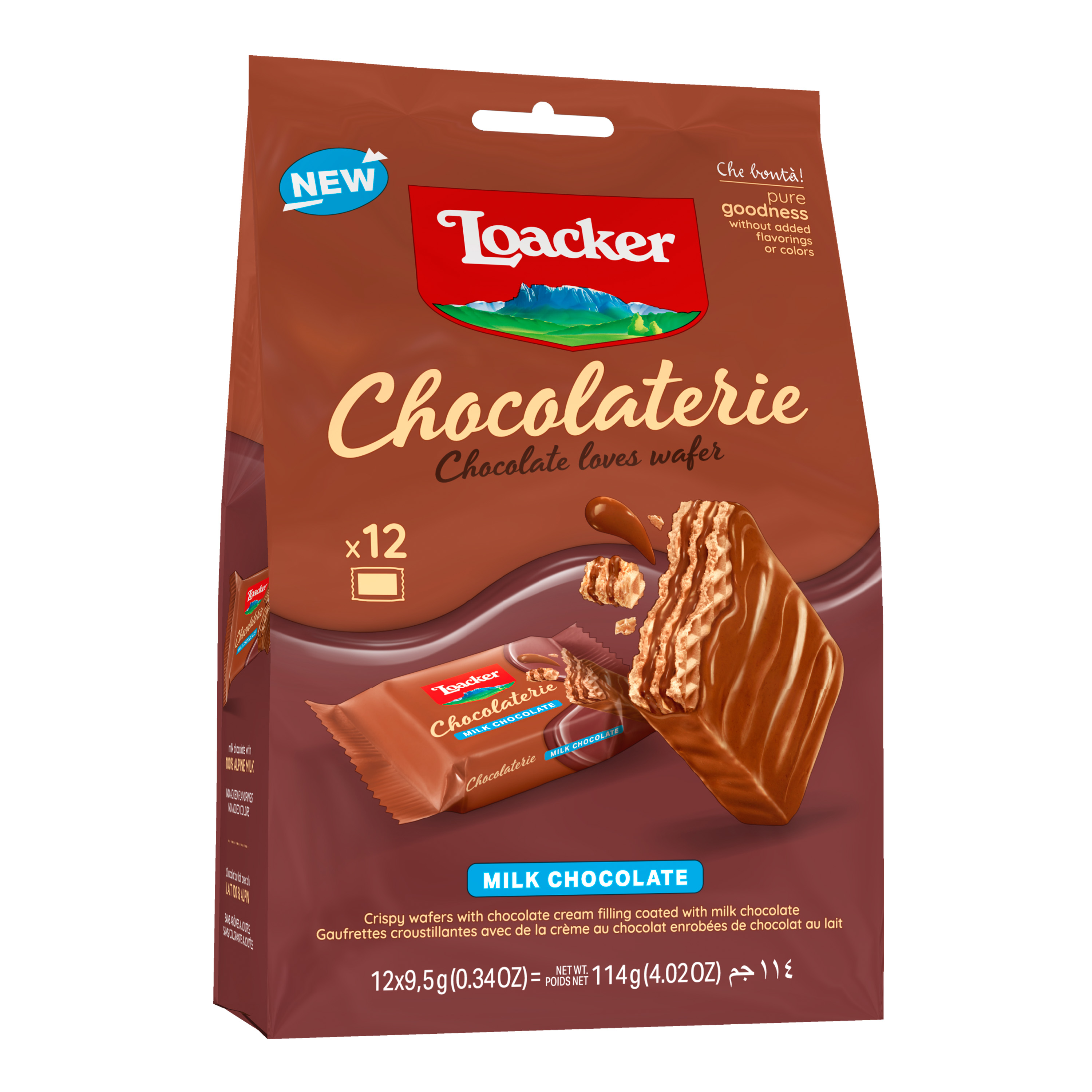 Loacker Chocolaterie Milk Chocolate Wafers - World Market